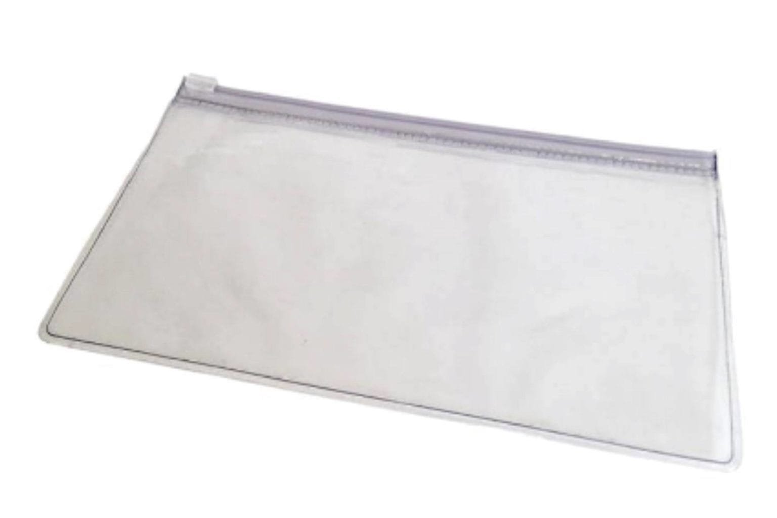 Envelope plástico transparente com zip – Armazém da Val